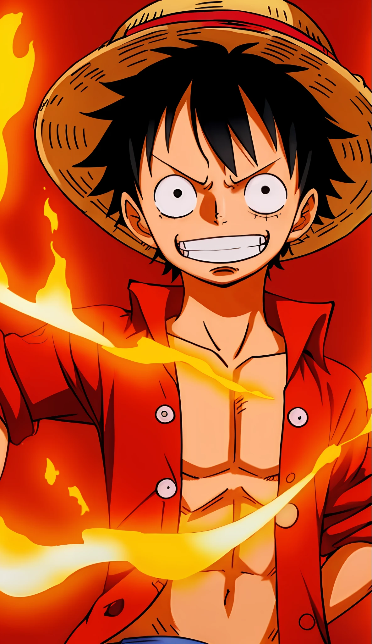 A close up of a person with a hat on holding a fire - SeaArt AI