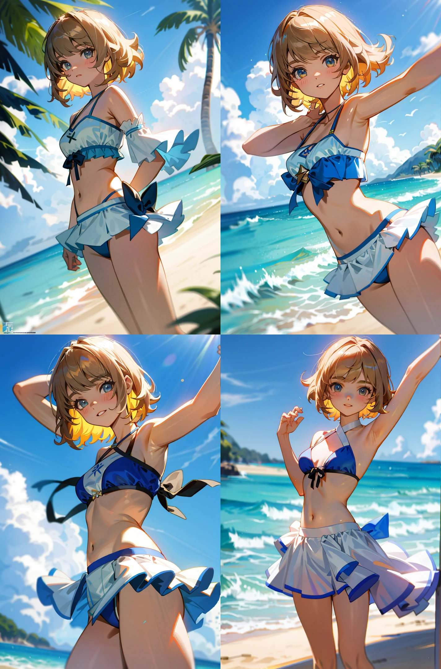 Ella freya bikini - SeaArt AI