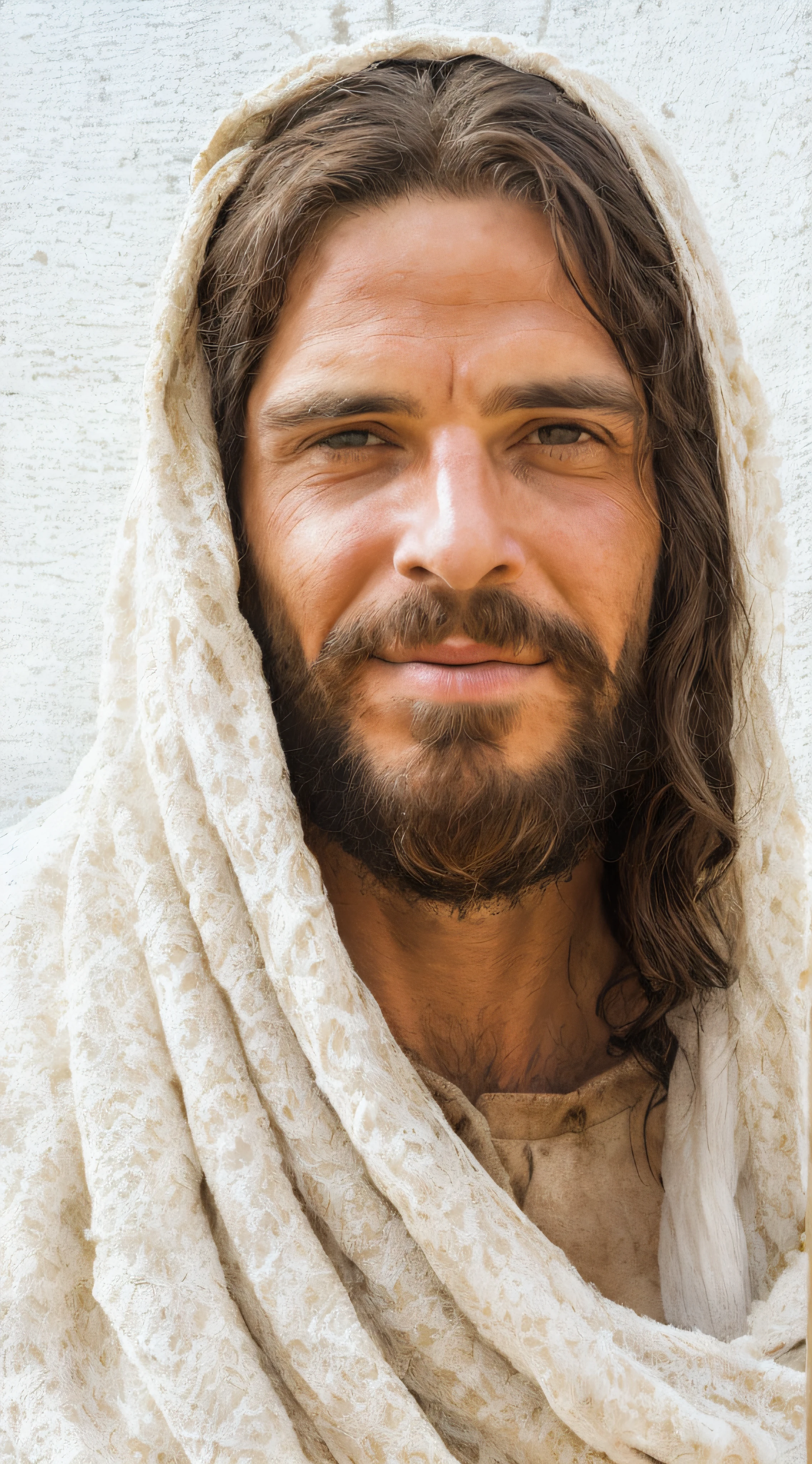 Jesus painting - jesus in the wilderness by david haske - SeaArt AI