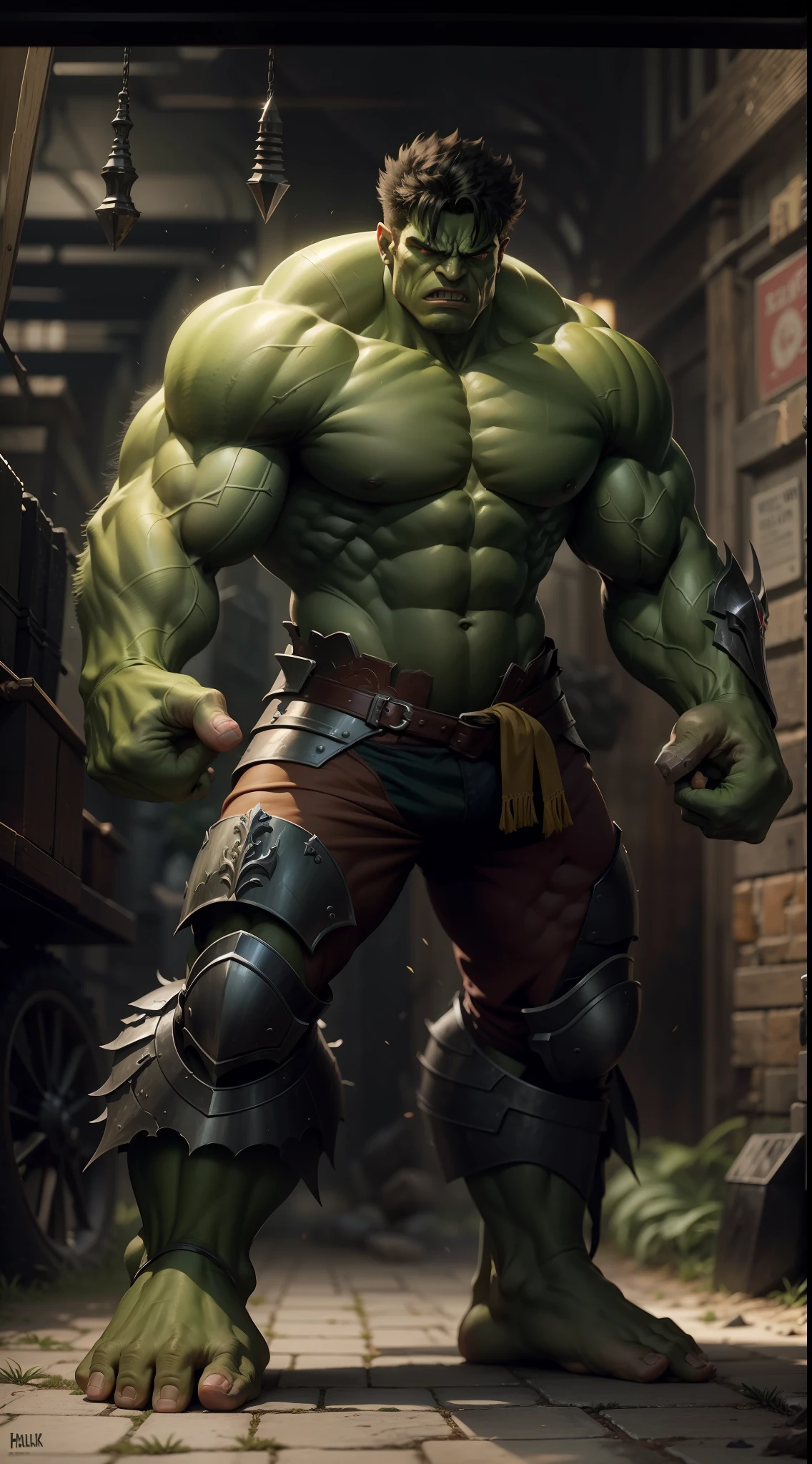 Hulk en los vengadores la era de ulm - SeaArt AI