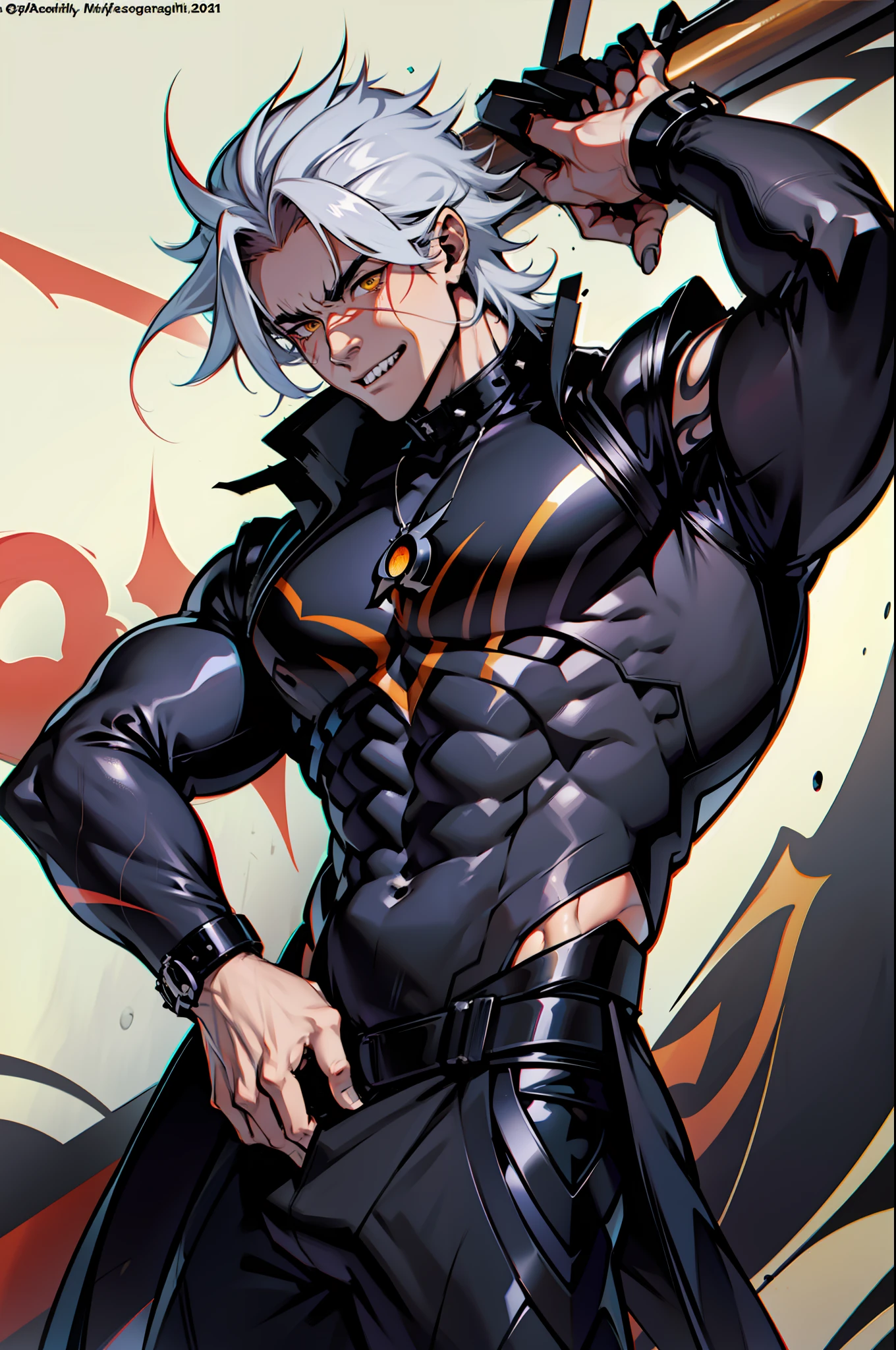 A close up of a person holding a baseball bat in their hand - SeaArt AI