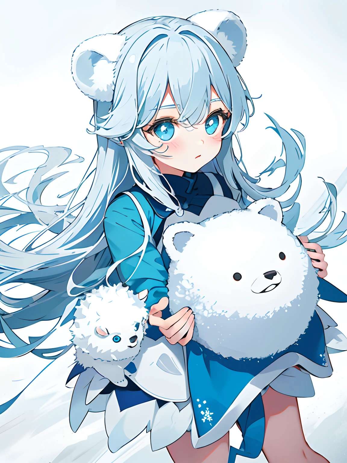Ice Bear Anime Girl 7844