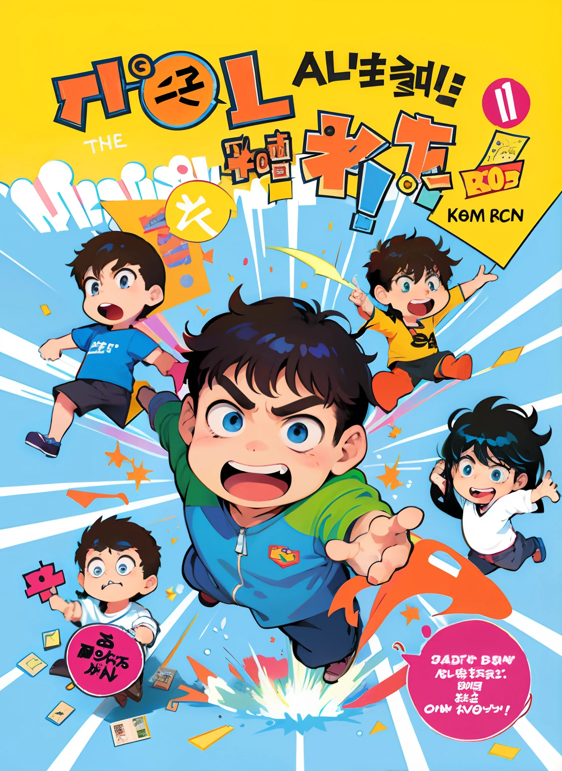 The cover of the book - SeaArt AI