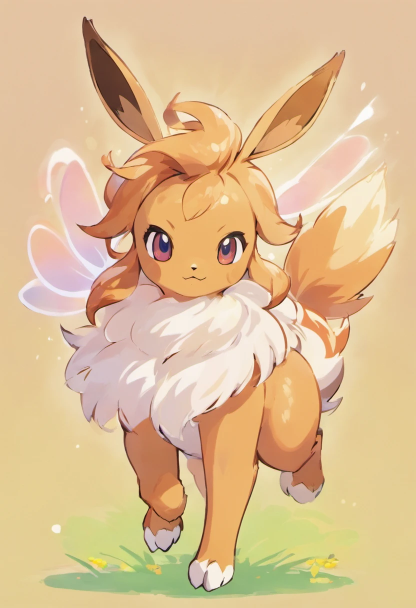 A close up of a cartoon animal sitting on a rock - SeaArt AI