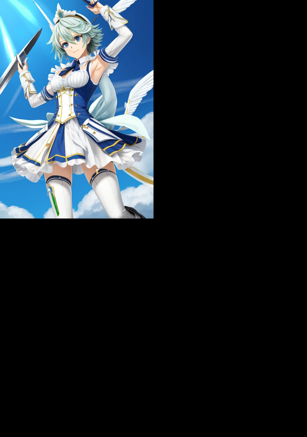 Sakuya Maxima Enfield Shining Blade - SeaArt AI