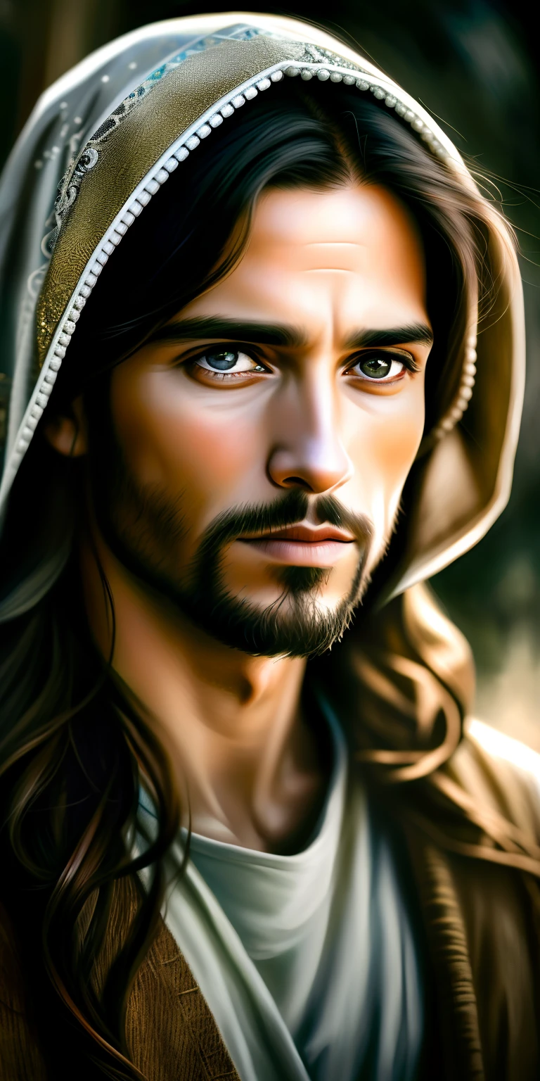Jesus painting - jesus by greg vandervegt - SeaArt AI