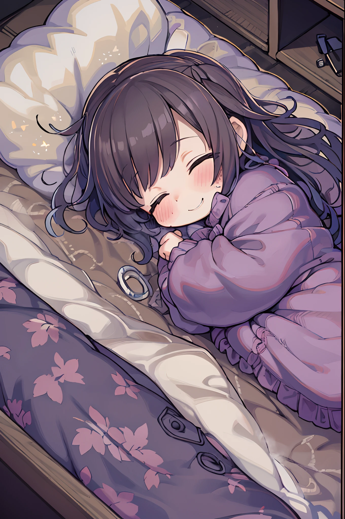 Anime girl sleeping store