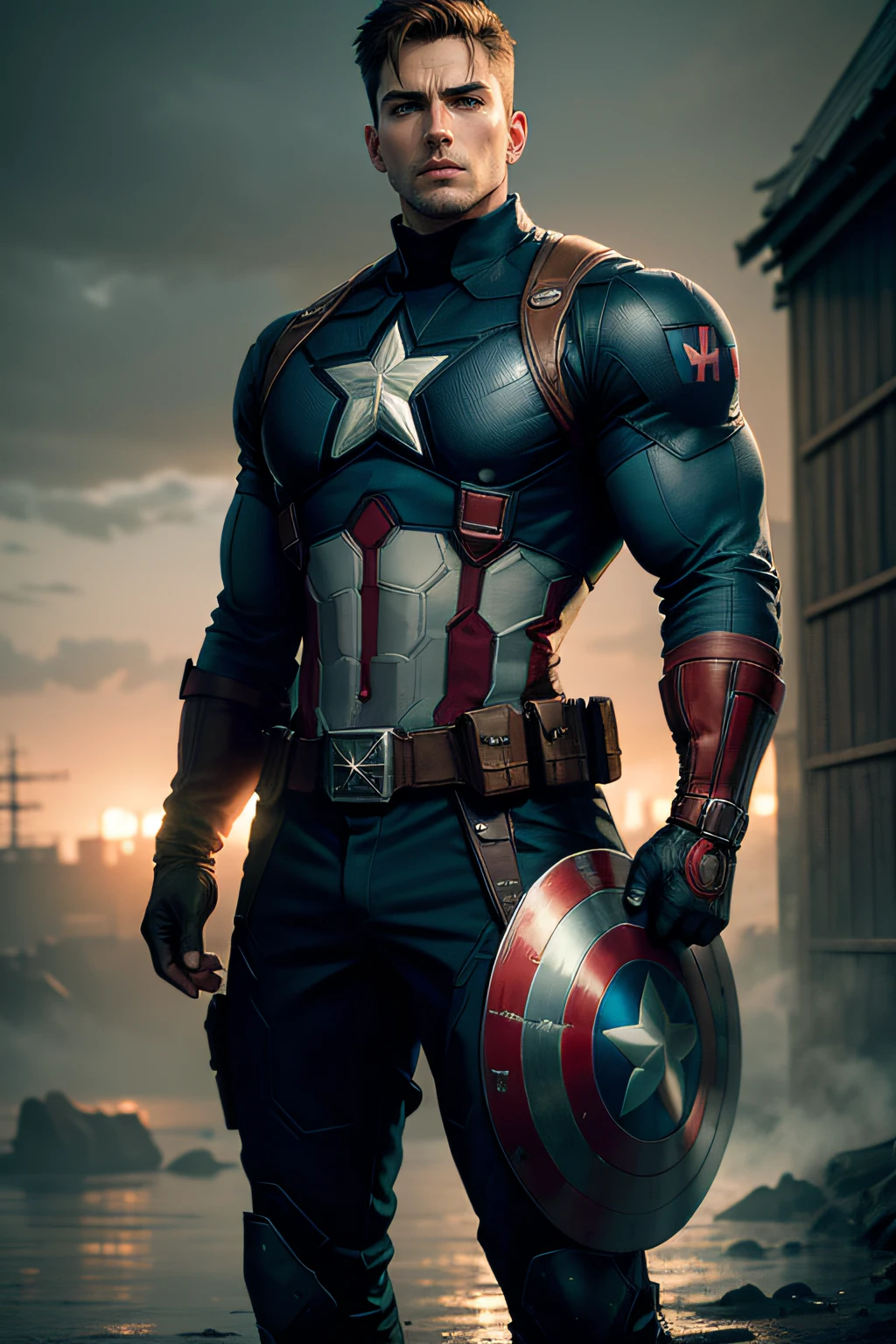Captain america the first avenge - SeaArt AI