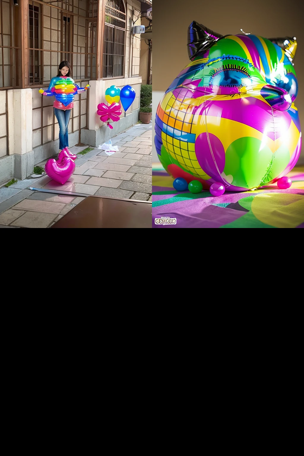 Inflate a balloon - SeaArt AI