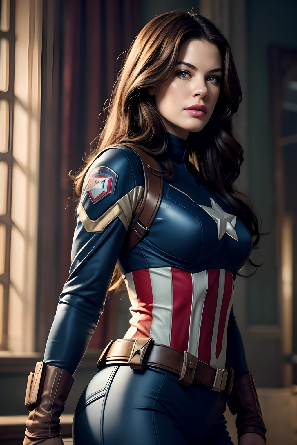 Liv Tyler in Wonder Woman Costume