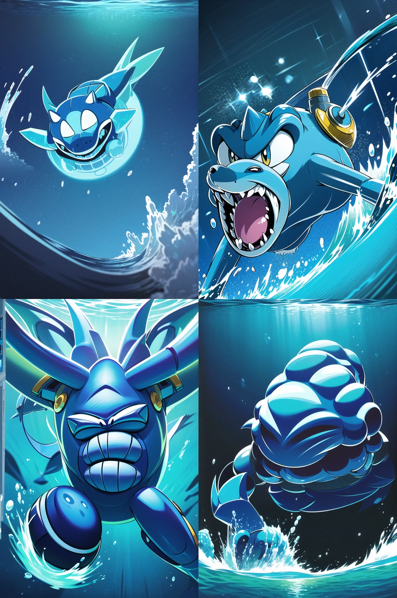 A highly detailed and vibrant image of Tortank, the iconic Water ...