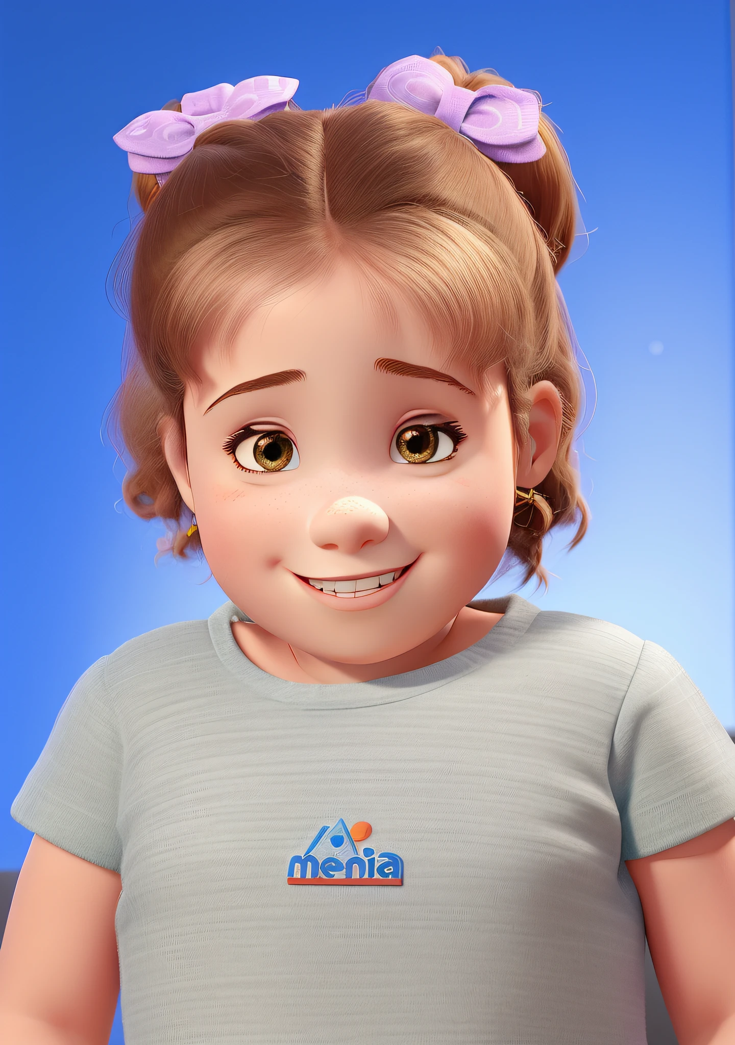 This image features a depiction of Riley Andersen, the young ...