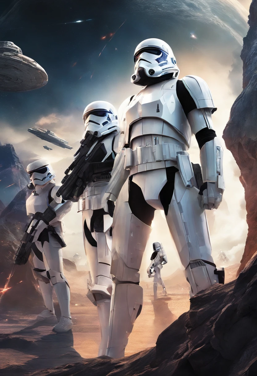 Star wars the force awakes in a new poster - SeaArt AI