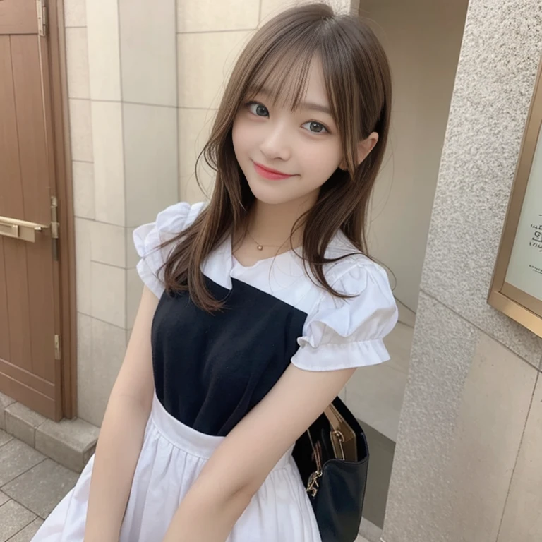 Random cute dresses、a smile - SeaArt AI