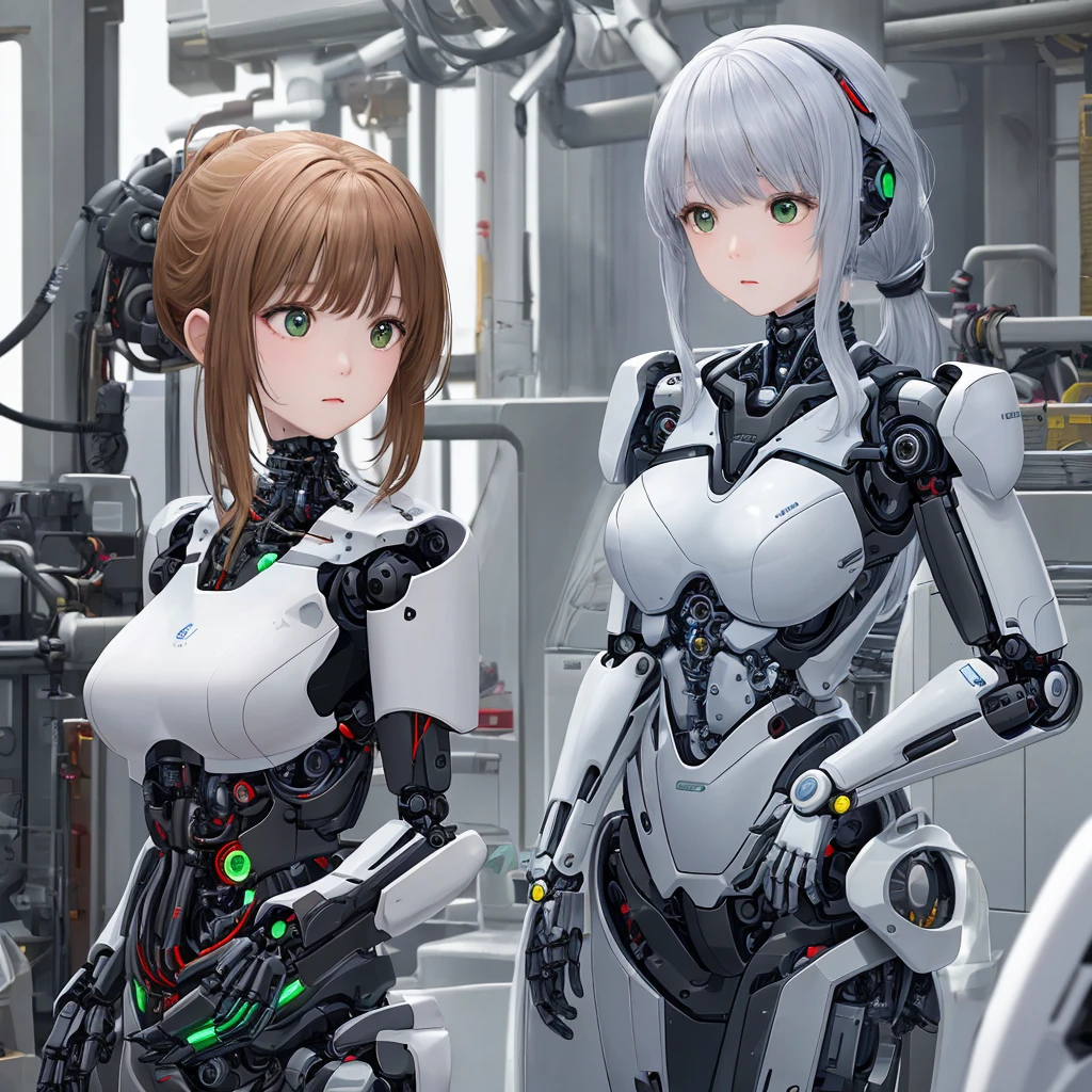 2 depicting an android based on a 39-year-old Japanese woman being ...