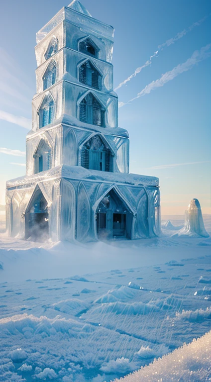 Ephemeral Ice Tower in the Frosty Veil: Biome: A realm veiled in ...