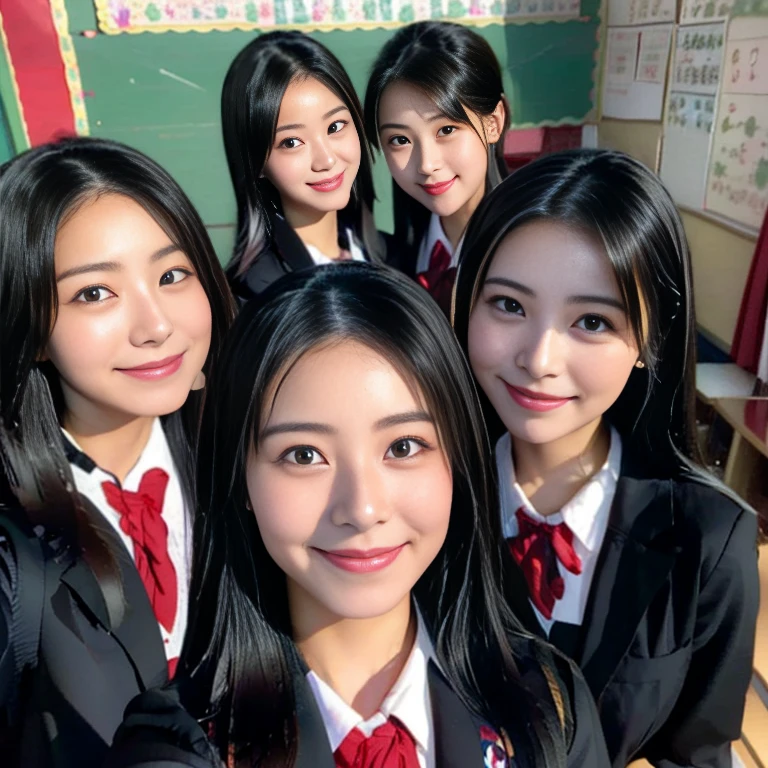 A picture、(multiple girls),((6+girls))、10 girls、The same face - SeaArt AI