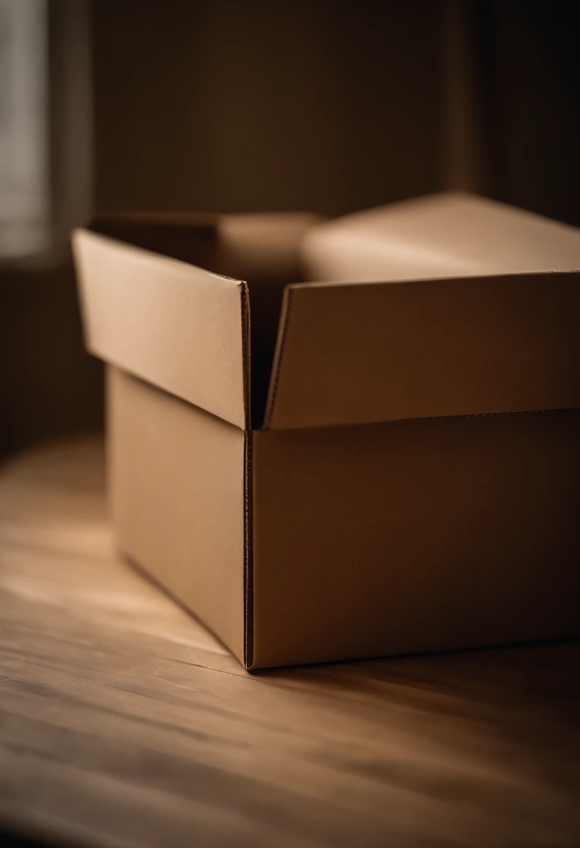 There is a box that is sitting on a table - SeaArt AI