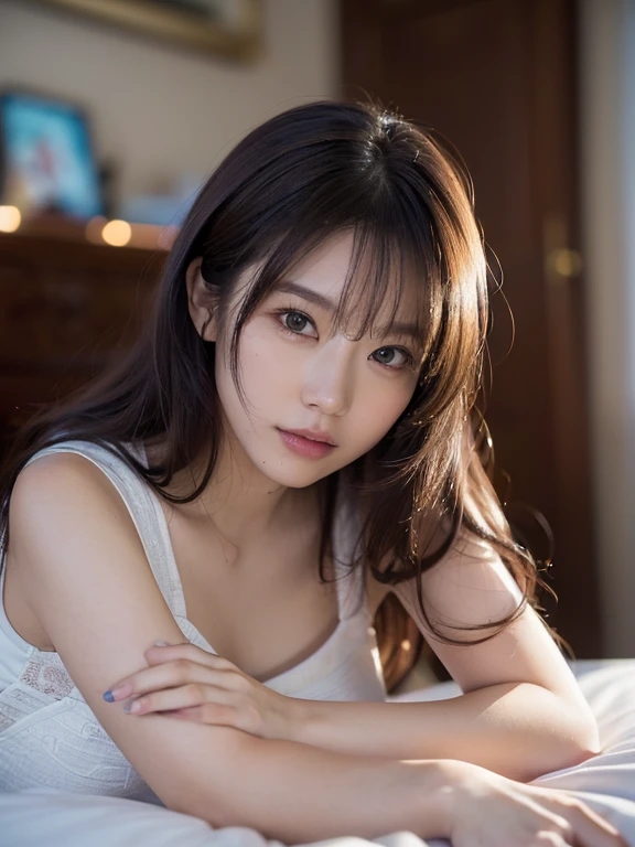 2 p.m((moonlights))analog style、model shoot tyle、((full bodyesbian - SeaArt AI