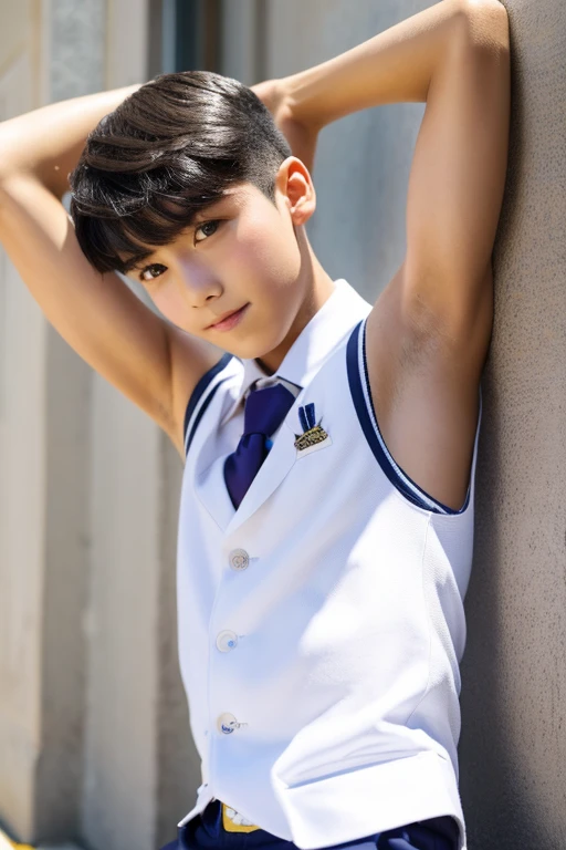 Male ************ high school boys Show the armpits Armpits not covered ...