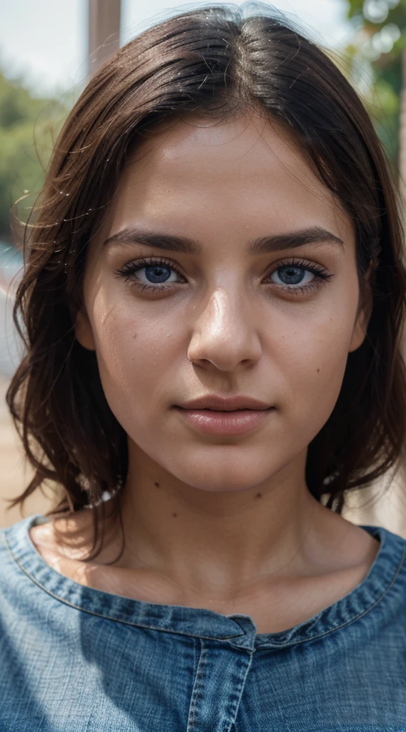 Lamis, morrocan girl face, perfect small cute nose, sexy face - SeaArt AI