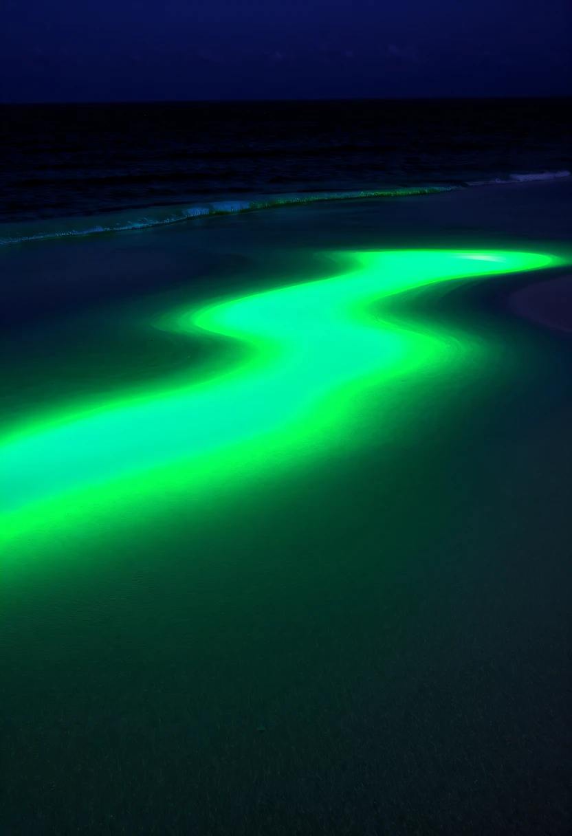 Fluorescent Beach
