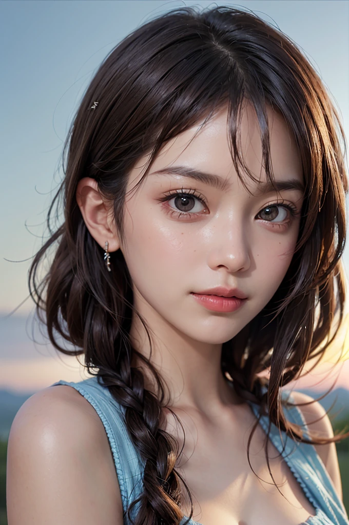 Best quality at best, Ultra K HD, (realisticlying:1.4),Sunset sun ...