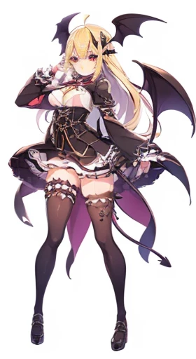 (((Best Quality))) , ((full body)), reference sheet, solo, (white ...