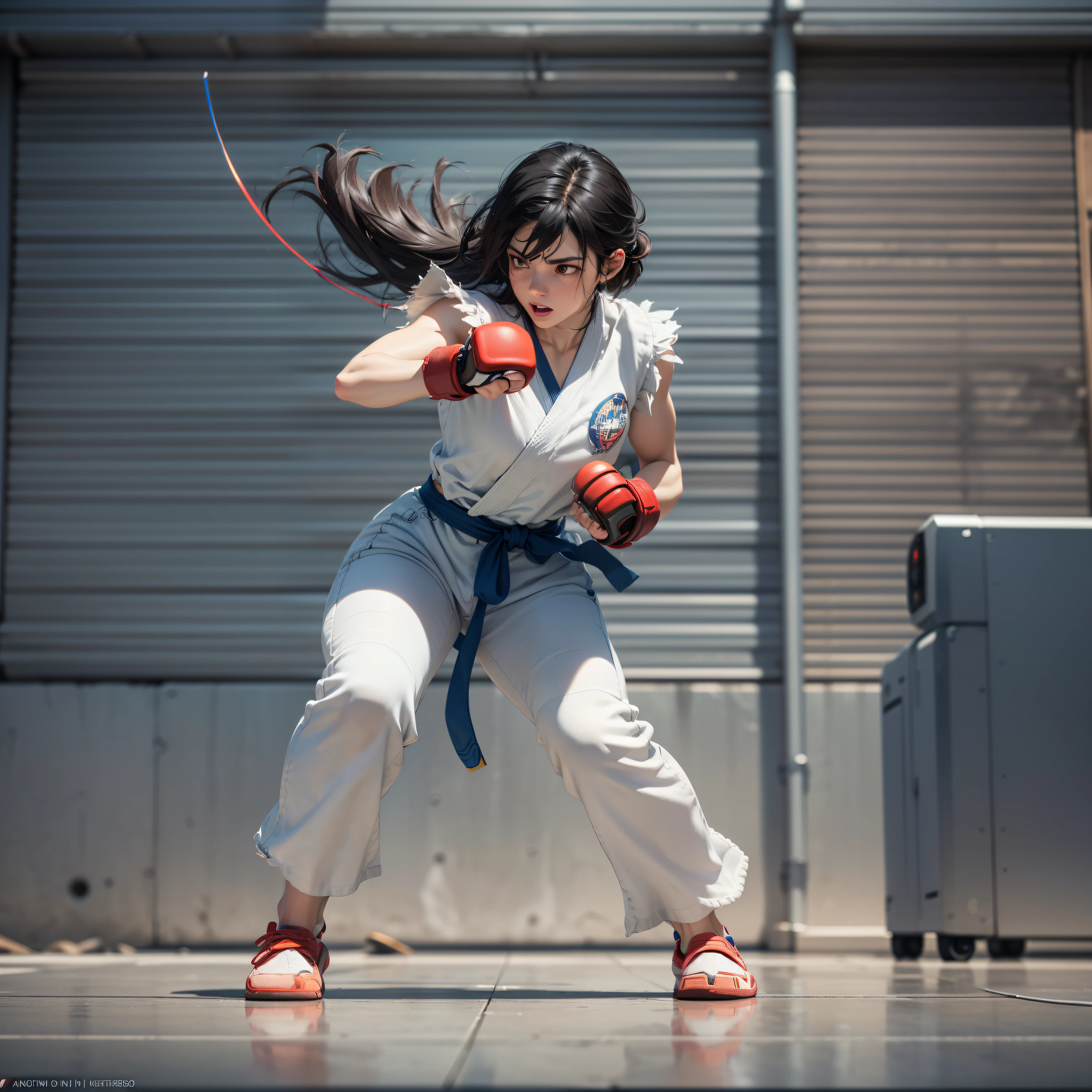 based on Ryu from street fighter