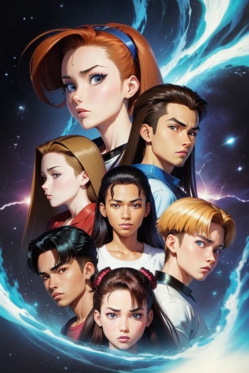 Animorphs, but it's a 90's anime - SeaArt AI