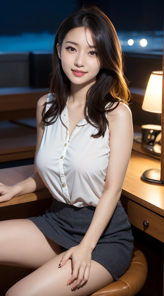 オフィスレディ、OL、セクシー,formal,銀行,生き生きとした花冠のショートパンツ,ハイヒール,(((乳首の形))) - SeaArt AI