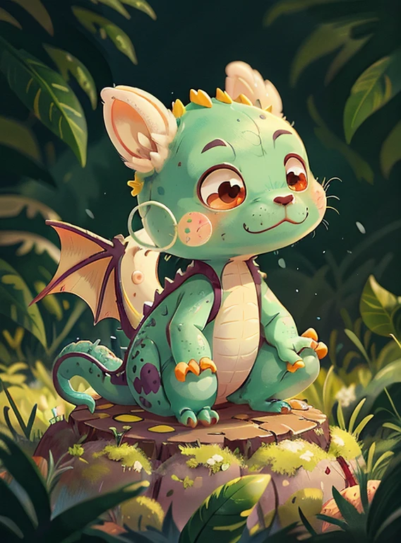 Baby dragon, perfect quality, clear focus (clutter - home: 0 - SeaArt AI