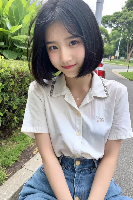 Clearly a college student black hair meek cute masterpiece petite baby ...