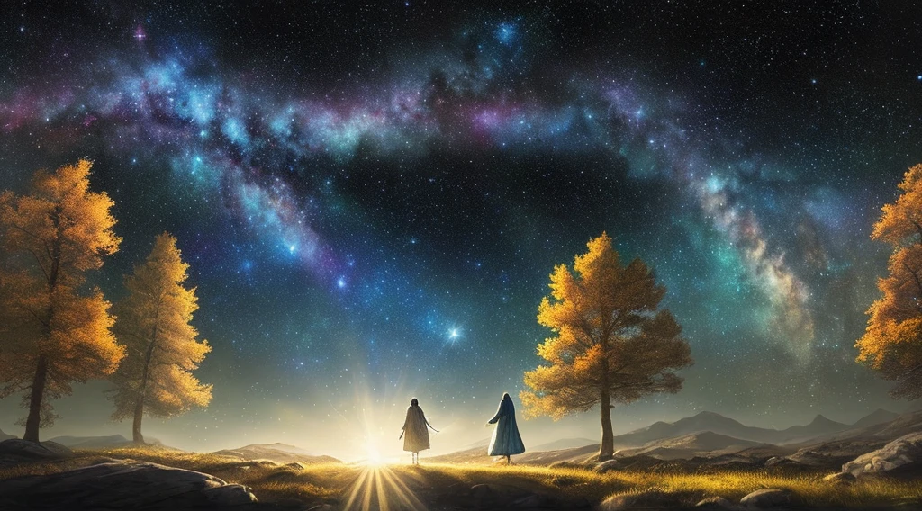 Generate a powerful and awe-inspiring image that captures the essence ...