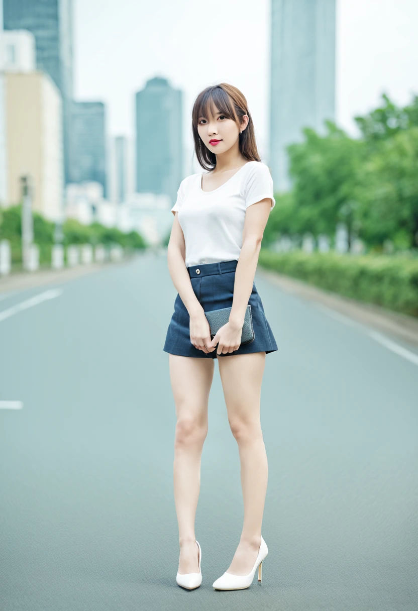 Miniskirt or shorts：露出度の高いminiskirt or shortsは、May be worn to emphasize ...