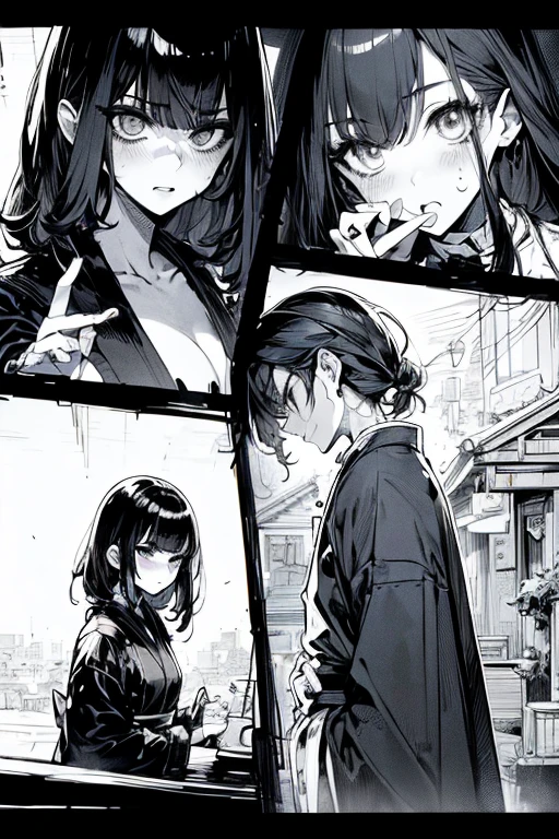 Smoke a cigarette:1.4, (masterpiece, high resolution, top quality - SeaArt AI