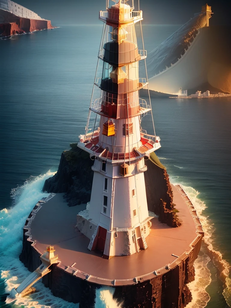 surreal lighthouses/faros surrealista