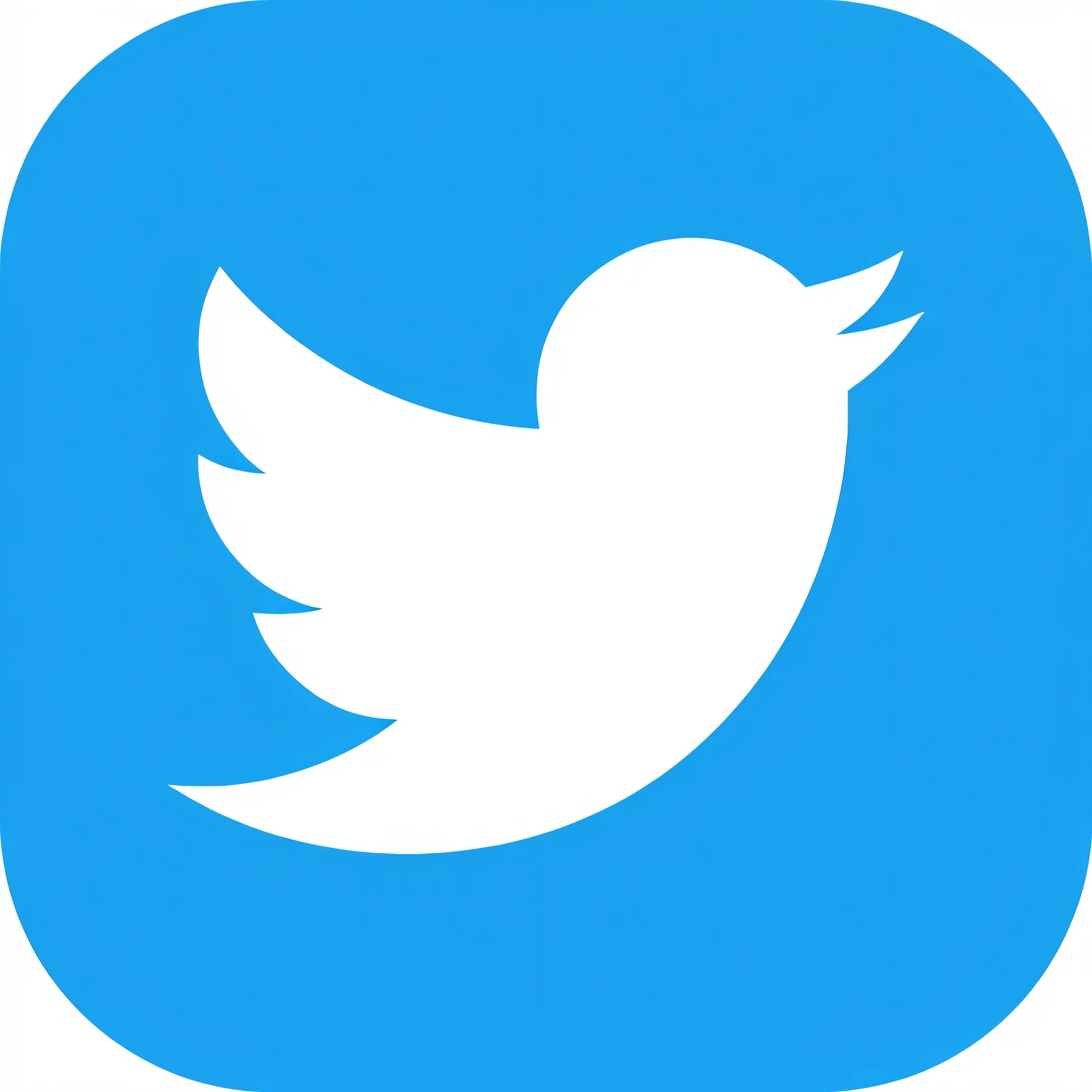 Twitter logo with a blue background - SeaArt AI