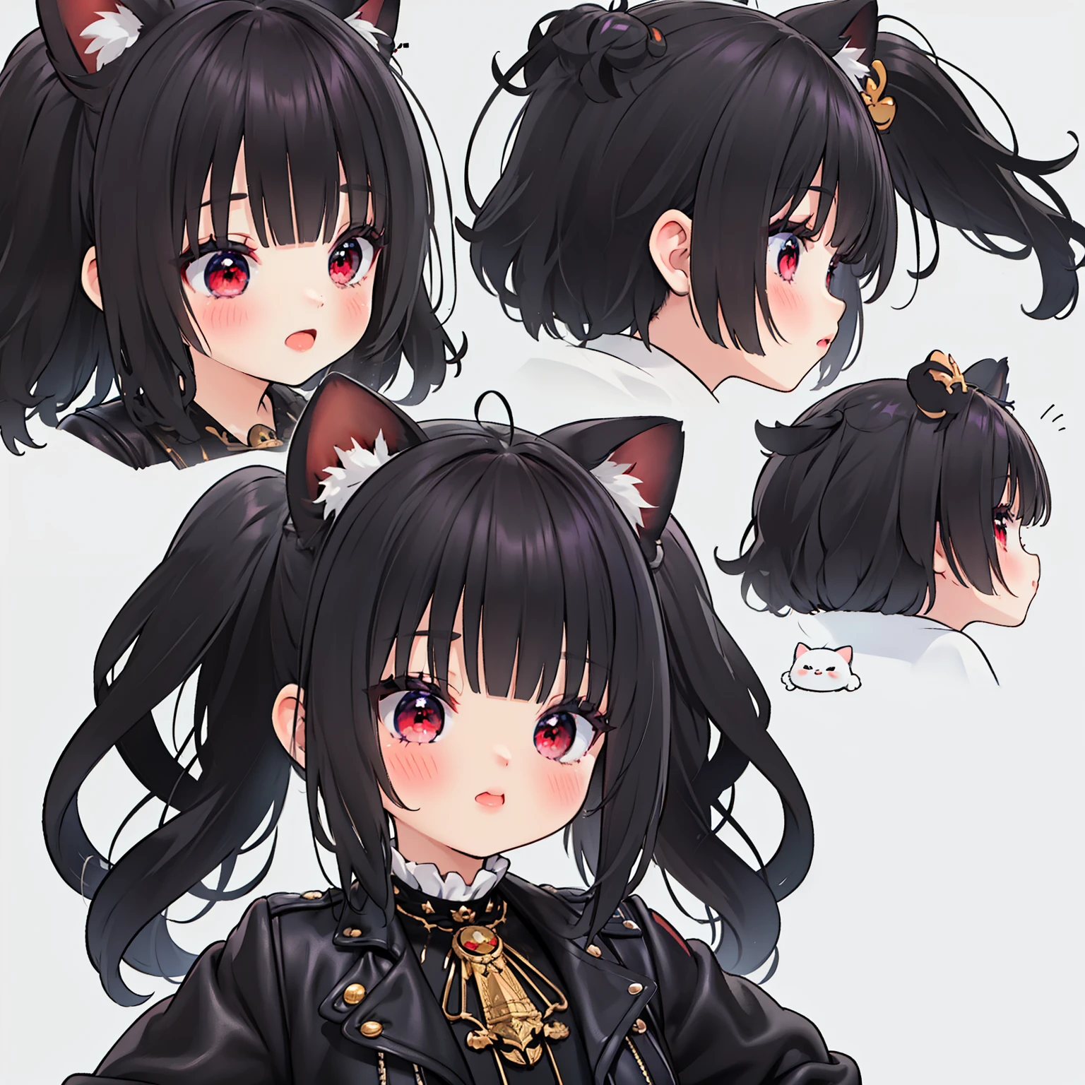 (9 emojis，emoji sheet of，Align Arrangement)，9 poses and expressions ...