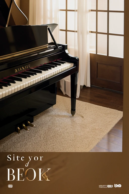 Piano book cover design - SeaArt AI
