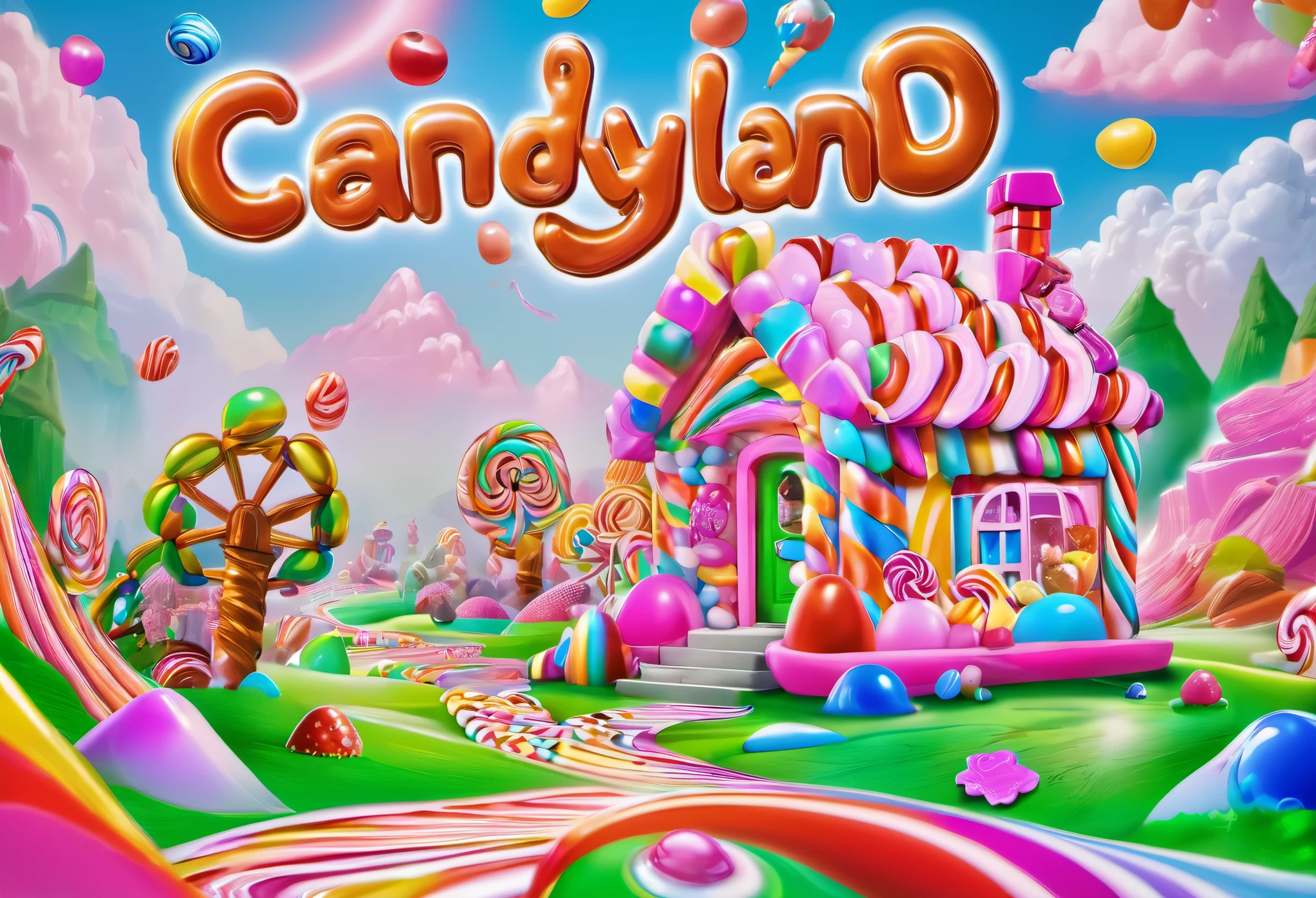 Candyland is coming to the nintendo switch - SeaArt AI