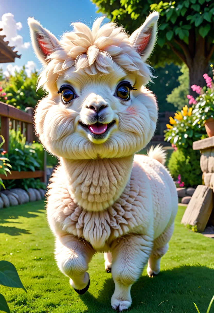 An Alpaca/一只羊驼/アルパカ一匹