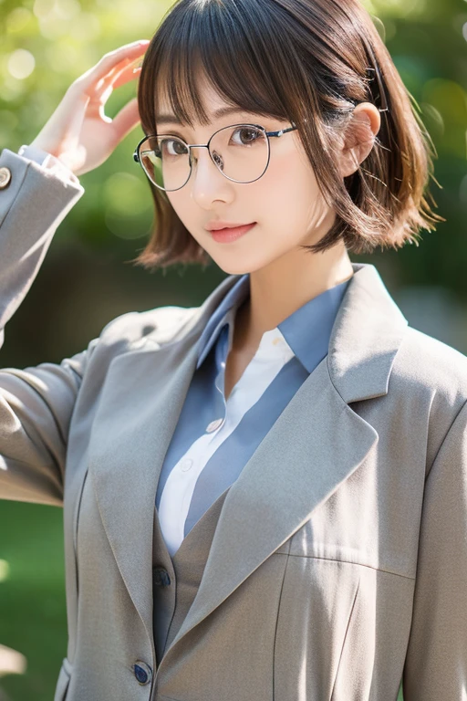 Underwear、Inconspicuous、Quiet、Cute Japanese、Short Bob、suit、round face ...