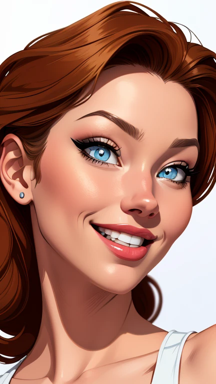 Cartoon style digital illustration style drawings (Jennifer Lourence ...