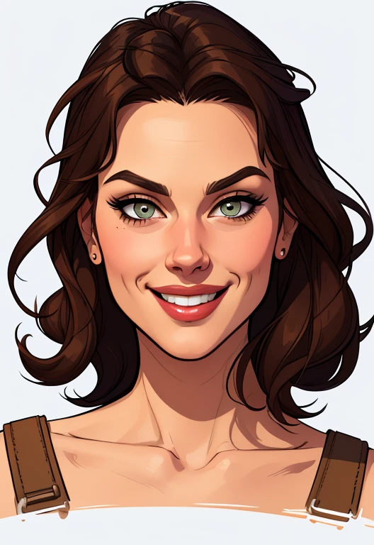 Xena princess GTA warrior sensual portrait mode sesys style Cartoon ...