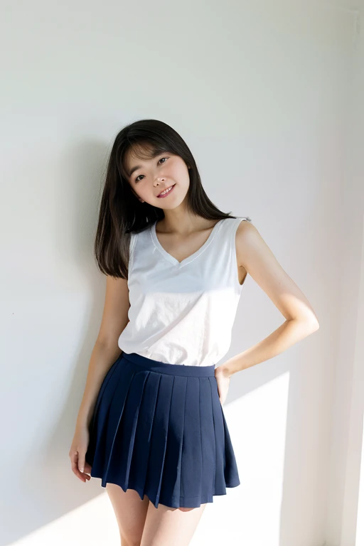 Real, Best Quality, Girl, High School Girl, High Resolution, Natural ...