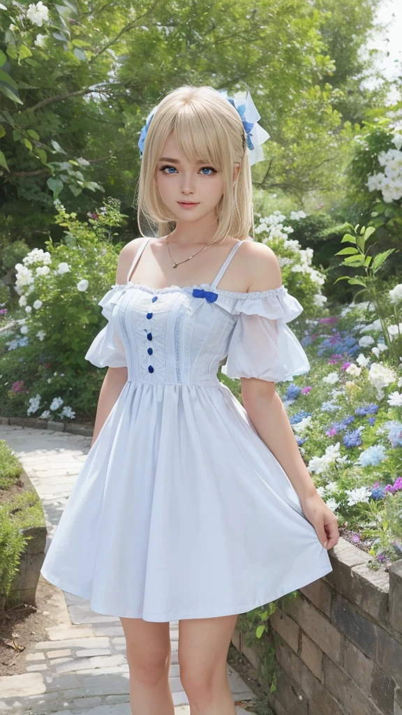 Marie Rose, light blue eyes, (better quality, ultra-detailed - SeaArt AI