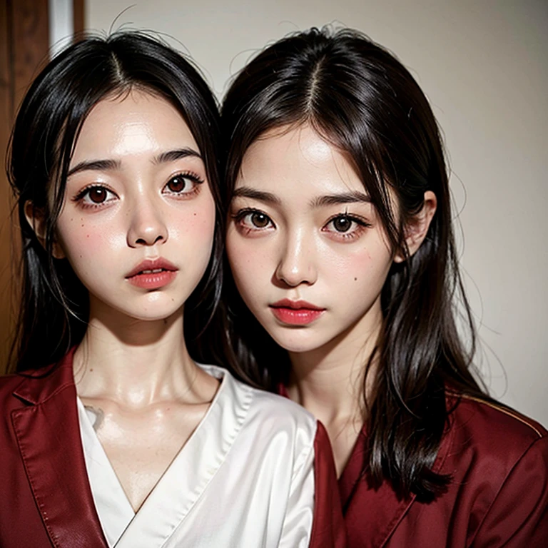 Heisei Women、hirt、uniform style、Japanese、Realistic、cute、Beauty - SeaArt AI