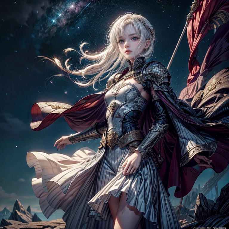 One girl, alone, 19 years old Baldur's Gate 3. bard, official art - SeaArt AI