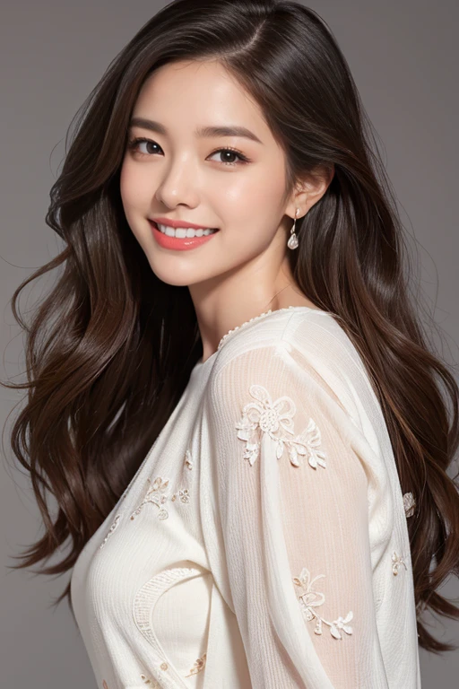 Highest quality、4K、Perfect Face、Perfect Style、Sunburn、Long Layer Hair ...
